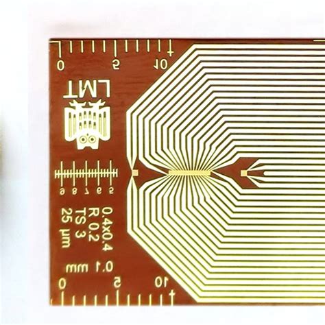 Photograph Of Sensor Chip Realized On Polyimide Foil Schmitt Et Al