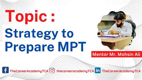 Strategy To Prepare MPT CSS PMS With Mohsin Ali YouTube