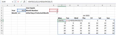 Interactive Calendar In Excel [how To Guide]