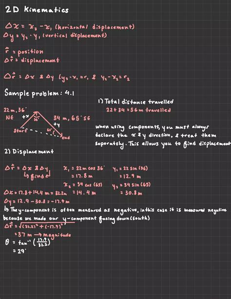 Phys 1300 2d Kinematics Edubirdie