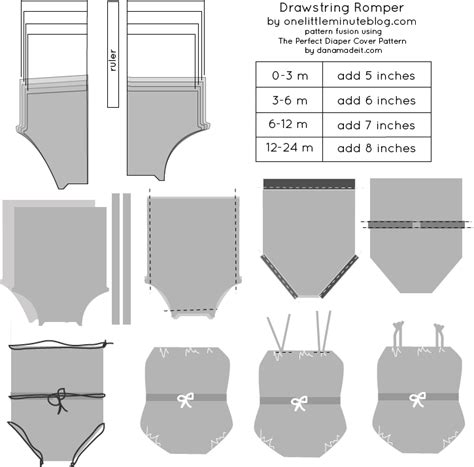 Drawstring Romper Tutorial