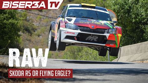 Raw Fabulous Skoda Fabia R5 Speed And Handling At Rally Jezzine