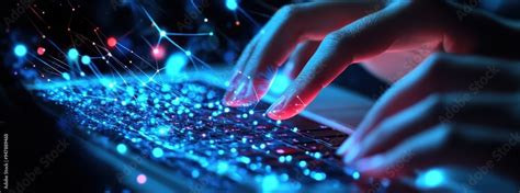 Computer Technician Optimizing Green Energy Utilization In Data Center Background Server Racks