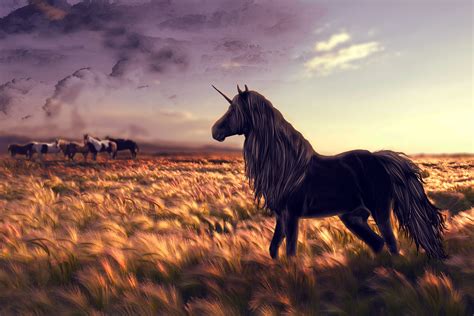 Majestic Unicorn Fantasy 4k Ultra Hd Wallpaper