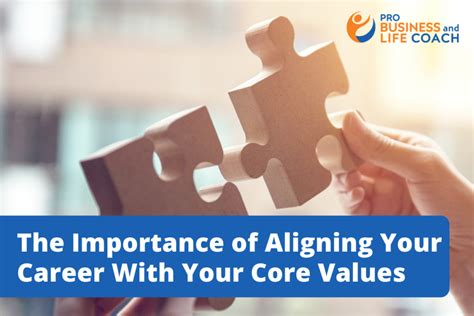 The Importance Of Aligning Your Career With Your Core Values Cheri Alguire Coach Author Trainer