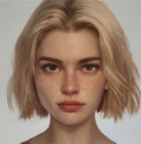 Blonde Hair Characters Face Characters Brown Hair Red Hair Brown