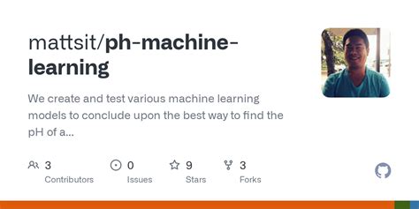 Ph Machine Learning Code Exploratory Model Pipeline Main Ipynb At Master · Mattsit Ph Machine