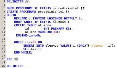 Bases De Datos Sql Programado Ii Programando A Pasitos