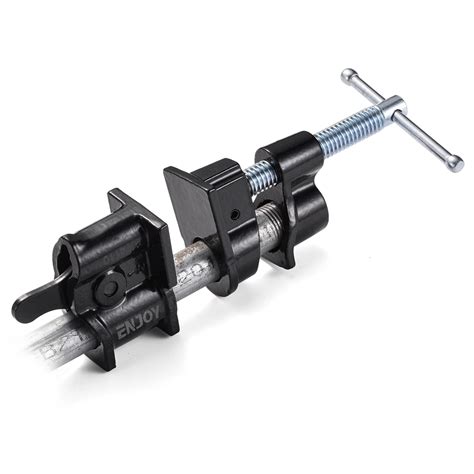 H Style Heavy Duty Wood Gluing Pipe Clamp 12 Inch Cast Iron