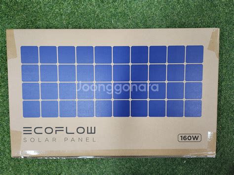 에코플로우 태양광패널 160w미개봉 새제품 기타 캠핑용품 중고나라