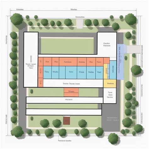 School Layout Diagram Stable Diffusion Online