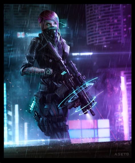 Cyberpunk Pink Girl Wallpapers Wallpaper Cave