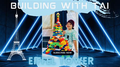 Eiffel Tower Lego Duplo Building Blocks Paris Building With Tai YouTube