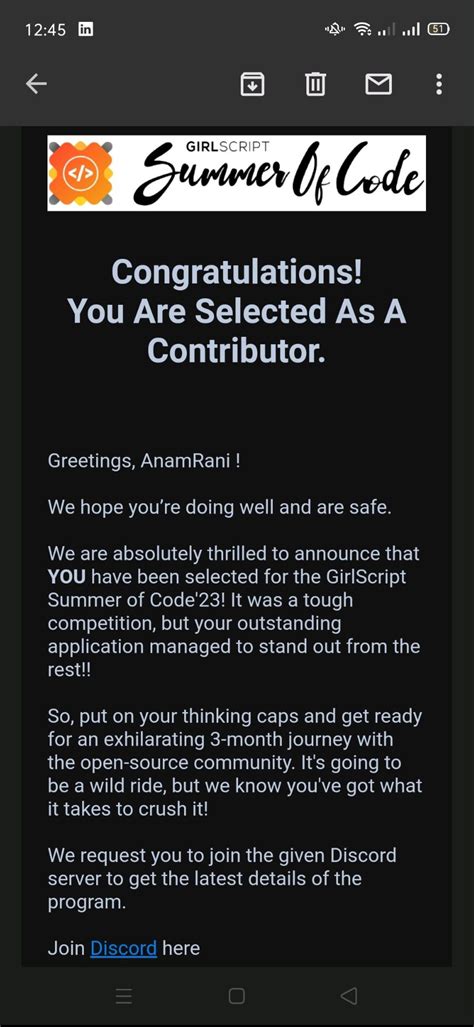 Anam Rani On Linkedin Work Girlsscriptsummerofcode Womenintech