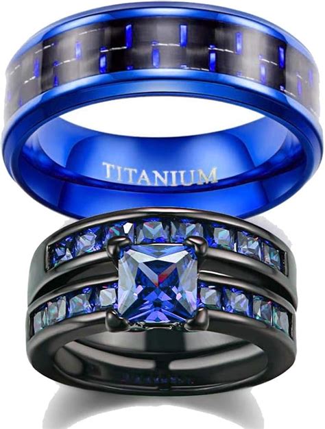 Anillos De Boda Para Hombre De Titanio Anillo De Acero De Titanio