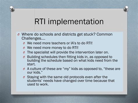 PPT Implementing Evaluating A Babe RTI Framework PowerPoint Presentation ID