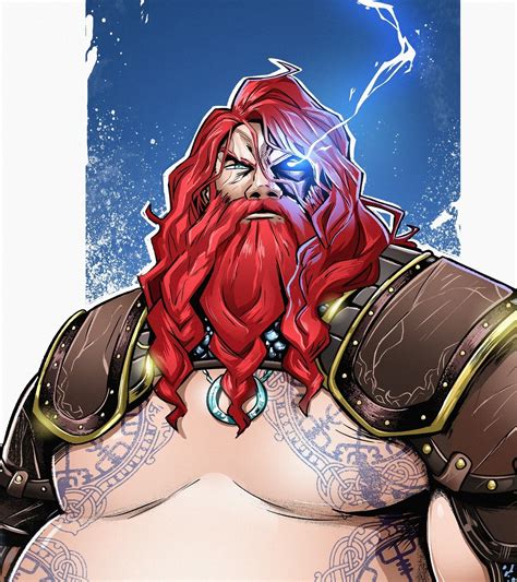 3840x4320 Resolution Thor Odinson Fan Art God Of War Raganarok