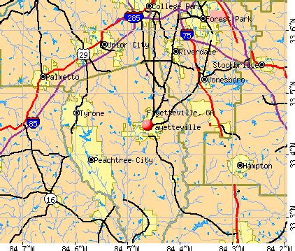 Fayetteville Georgia Ga 30214 30215 Profile Population Maps Real