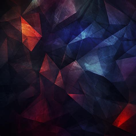Premium Ai Image Dark Prism Textured Abstract Background Crystal Wallpaper Polygon Diamond