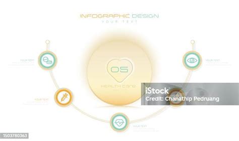 의료 및 건강 아이콘이 있는 Circle 인포그래픽 디자인 템플릿입니다 인포그래픽 건강한 라이프스타일 의료 및 의학 타임라인에 대한 스톡 벡터 아트 및 기타 이미지 Istock