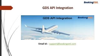 PPT GDS API Integration PowerPoint Presentation Free Download ID 11516905