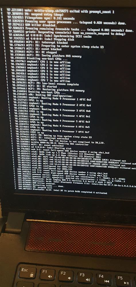 My Laptop Shows The Shell And Freezes After Waking Up From Suspend Ask Ubuntu Link