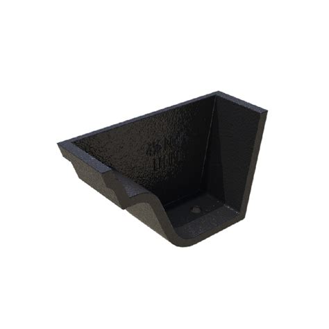 Alumasc Apex Heritage 45 Notts Ogee Cast Iron Left Hand Internal Stopend