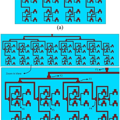 Geometry Of The Proposed Antenna Element Used In The Antenna Arrays