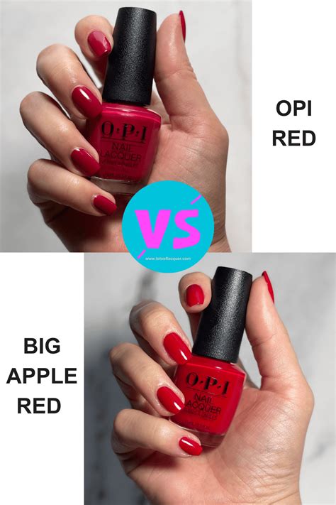 Opi Red Review Comparisons Opi Red Red Opi Nails Red Nail Polish