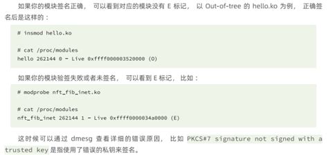 带你读《商用密码技术最佳实践白皮书》——内核模块签名 阿里云开发者社区