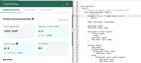Dsa Gfg160 Geekstreak2025 Linkedlist Cpp Loopremoval Floydscycle Prerna Jain