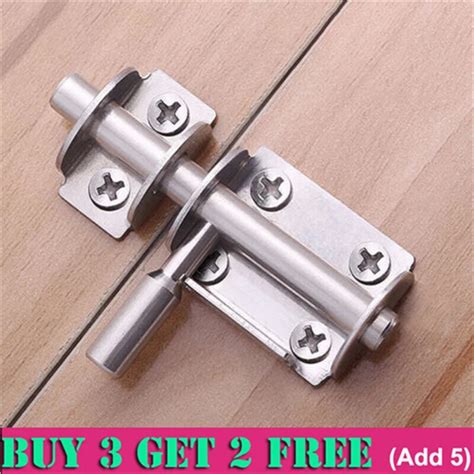 Sliding Gate Latch Bolt Slide Bolt Safety Door Latch Lock Stainless Steel Qw £6 71 Picclick Uk