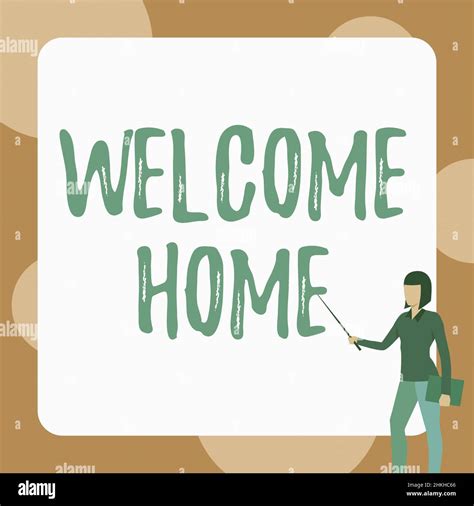 Handwriting Text Business Overview Lady Standing Holding Notebook While Pointing Stick In