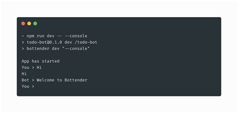 facebook chatbot example learn to build a todo bot using javascript by cheng wei hu 胡程維