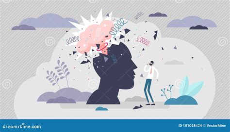 Mind Blowing Visual Trap Vector Illustration 11102624