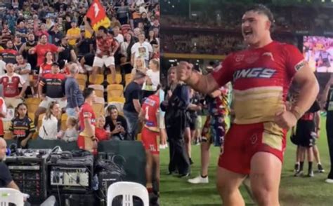 Dolphins Debutant Valynce Te Whare Becomes Instant Cult Hero