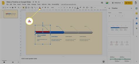 How To Make A Timeline On Google Slides