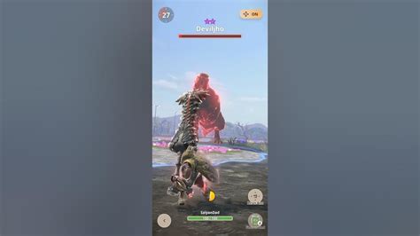 Monster Hunter Now Urgent Deviljho 7 Star G72 Deviljho Greatsword Monsterhunternow Youtube