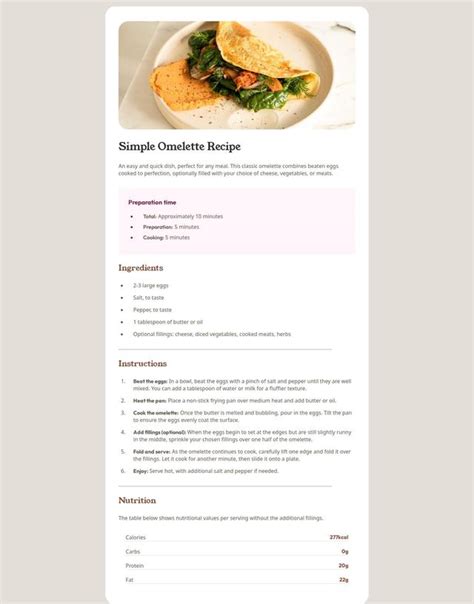 Frontend Mentor Recipe Page Using Html And Css Coding Challenge Solution