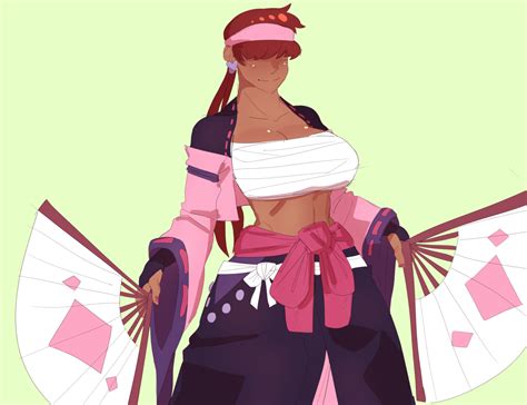 1shermieaday Shermie Kof Guilty Gear The King Of Fighters 1girl