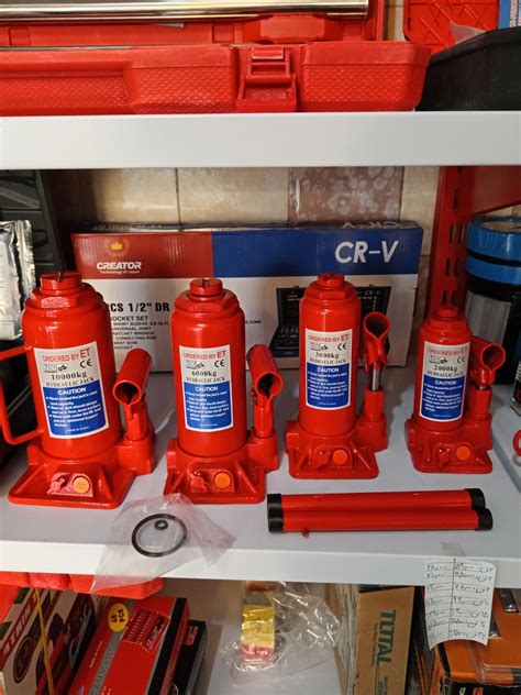 جک روغنی 10 تن استوانه ای هیدرولیکی عمده ابزار محمدی