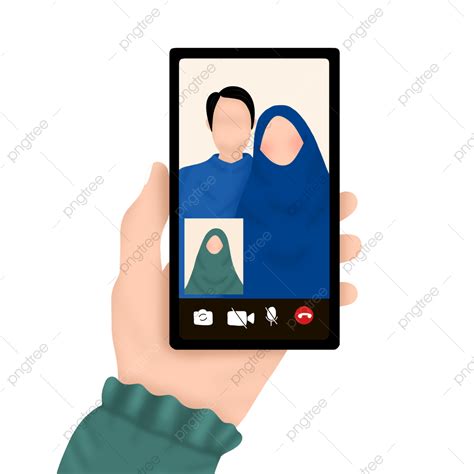 화상 통화 삽화 일러스트 비디오 영상 통화 삽화 Png 일러스트 및 Psd 이미지 무료 다운로드 Pngtree