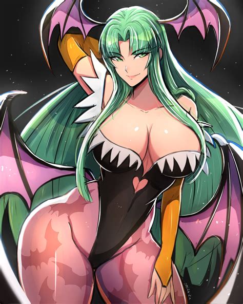 Rule 34 Breasts Clothing Darkstalkers Female Female Only Head Wings