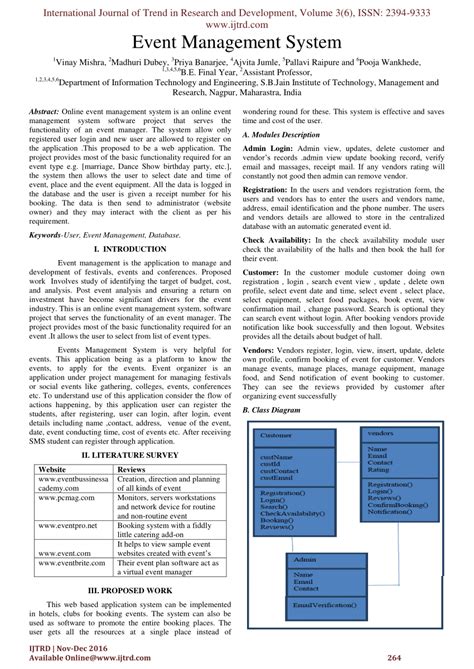 Pdf Event Management System