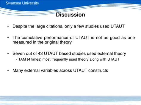 Ppt A Meta Analysis Of The Unified Theory Of Acceptance And Use Of Technology Utaut