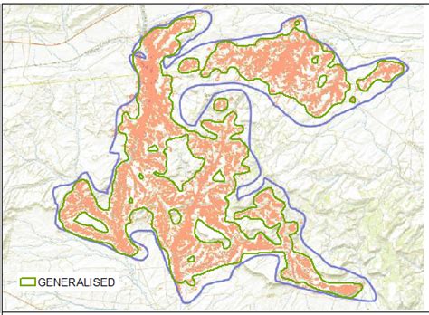 Arcgis Desktop Creating Polygon Which Outlines Many Smaller Polygons To Show Their Extent
