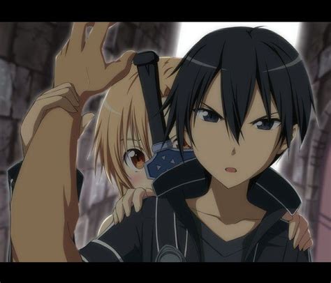 Kirito Protecting Asuna Foto