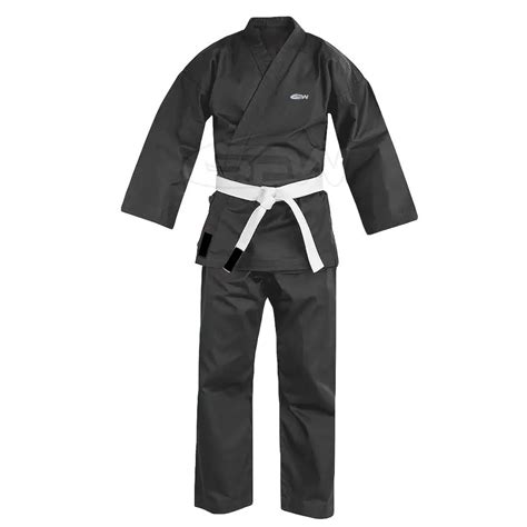 定制标志2023最新设计空手道套装oem服务设计武术穿空手道套装空手道制服面料 Buy Customization Martial