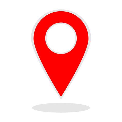 Location Icon Pointer Position Navigation Icon Vector Illustration