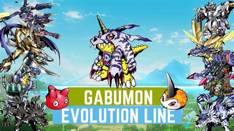 Digimon Evolution Chart Gabumon